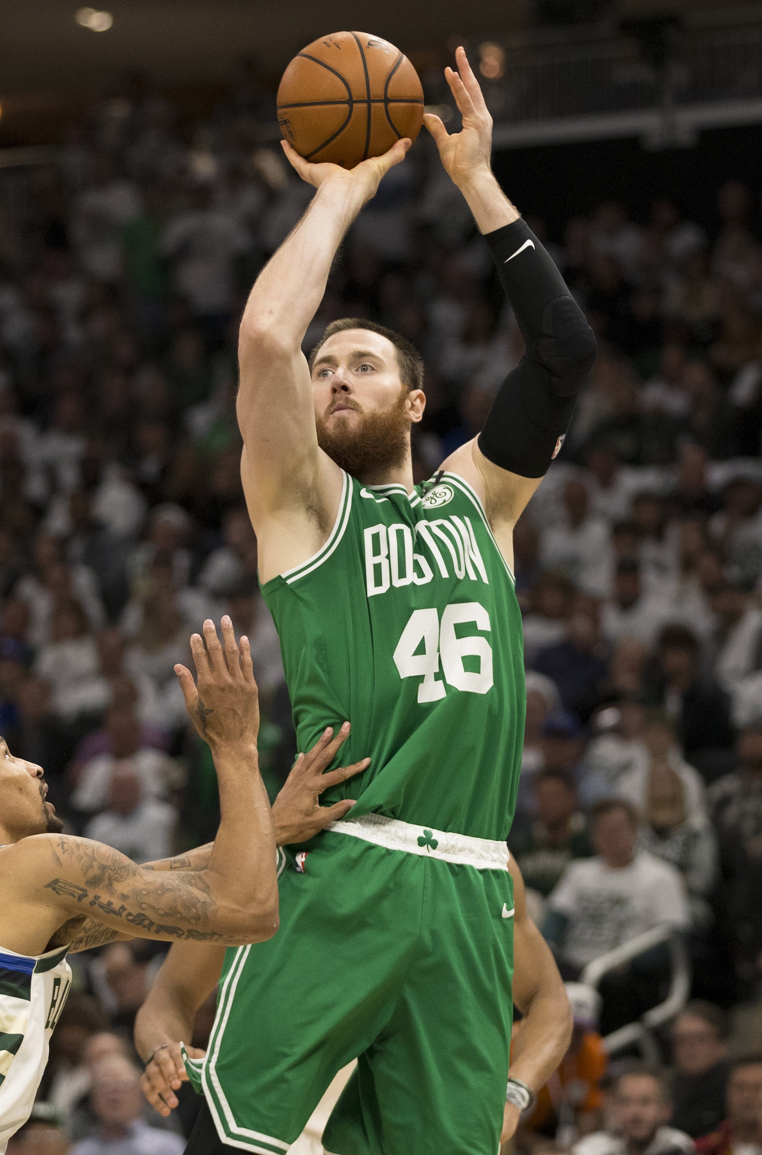 Celtics' Aron Baynes Opts In For 2019/20 | Hoops Rumors