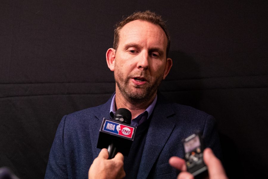 Nets GM Sean Marks On Irving, Simmons, Offseason, More | Hoops Rumors