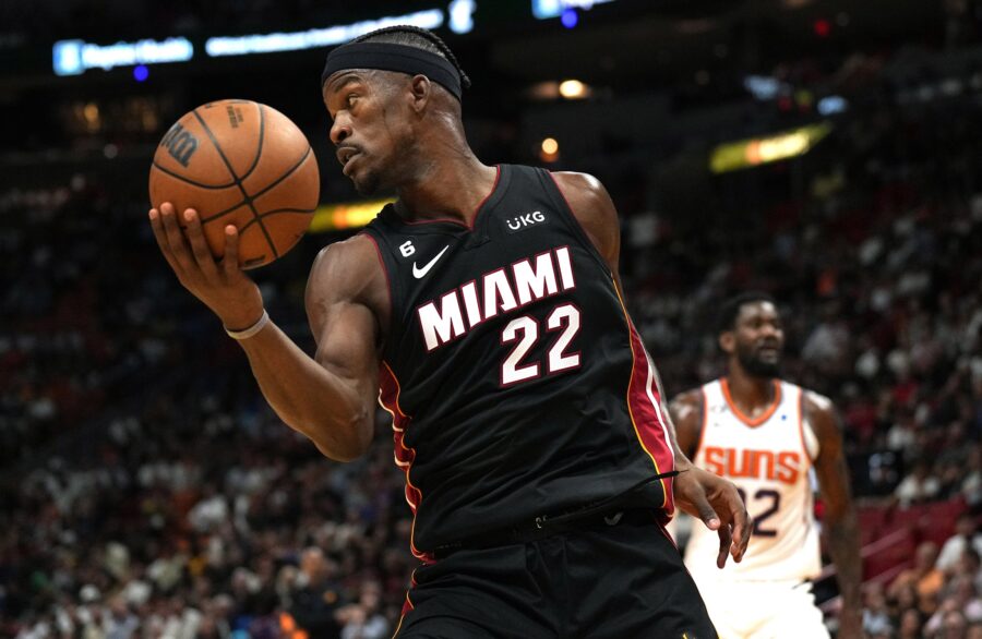 Jimmy Butler Out At Least Three Games With Knee Soreness | Hoops Rumors