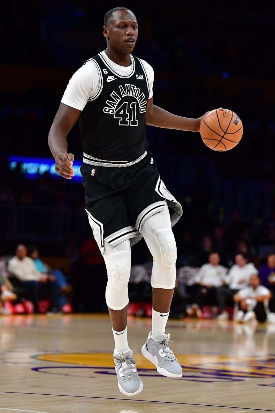 Gorgui Dieng Working For Spurs As Basketball Operations Representative ...