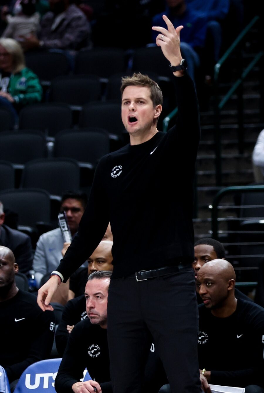 Jazz Exercise Option On Head Coach Will Hardy | Hoops Rumors