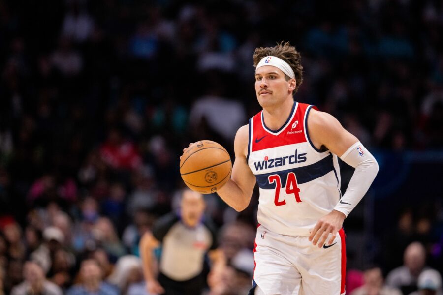 Wizards' Kispert Undergoes Thumb Surgery, Out For Season | Hoops Rumors
